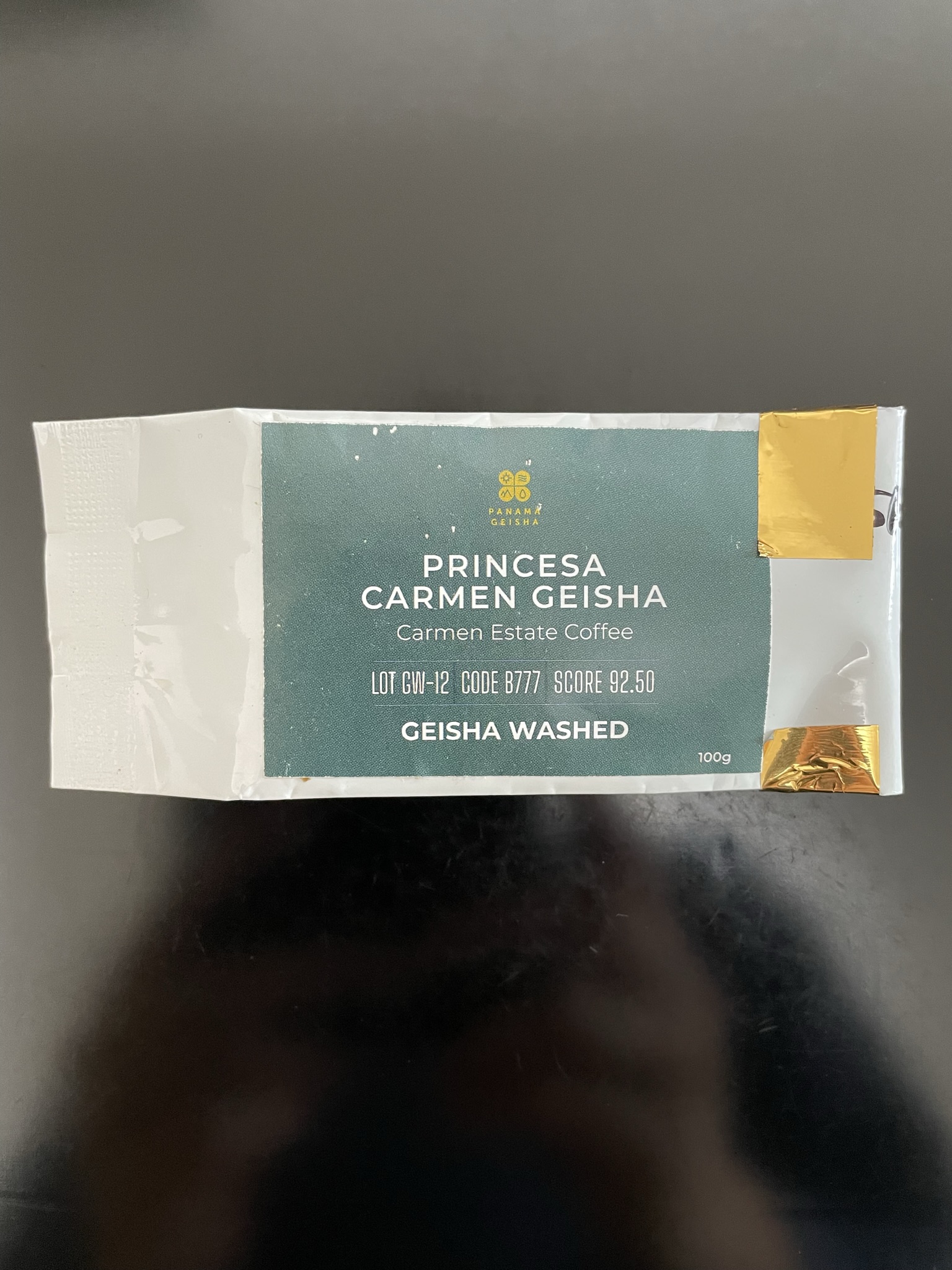 Definitive.：パナマ プリンセサ カルメン ゲイシャ ベスト・オブ・パナマ 2022年 ゲイシャ ウォッシュト部門 第12位（サンプル）